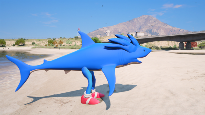 Shark Sonic Addon Ped (V6) – VVMODS